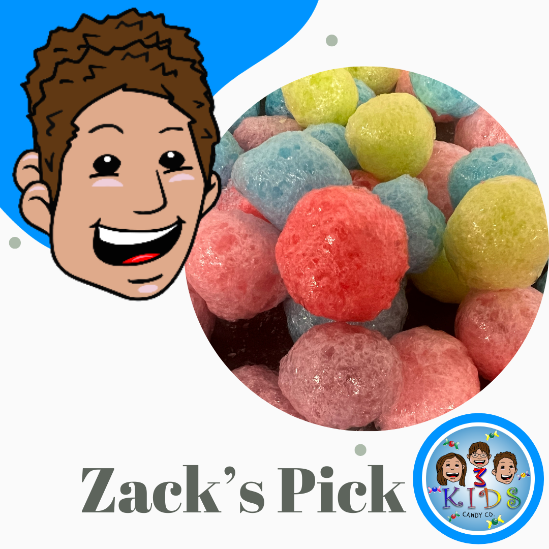 Freeze Dried Fruity Puffs | 3 Kids Candy